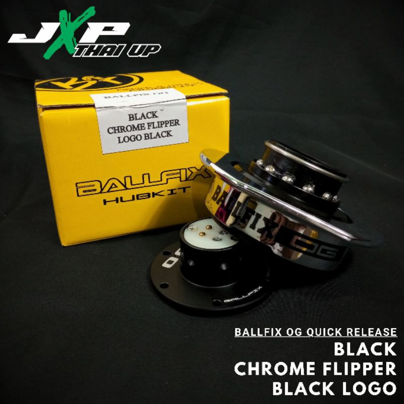 Ballfix OG Chrome Series Car Steering Wheel Quick Release Elevo ...