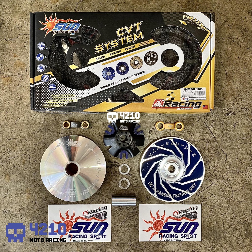 SUN RACING PULLEY SET for YAMAHA NMAX/AEROX (w/ COMBI FLYBALL) | Shopee ...