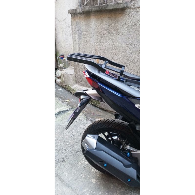 HONDA CLICK 125i BRACKET STAY GRAB BAR FOR TOP BOX FREE BOLTS AND ...