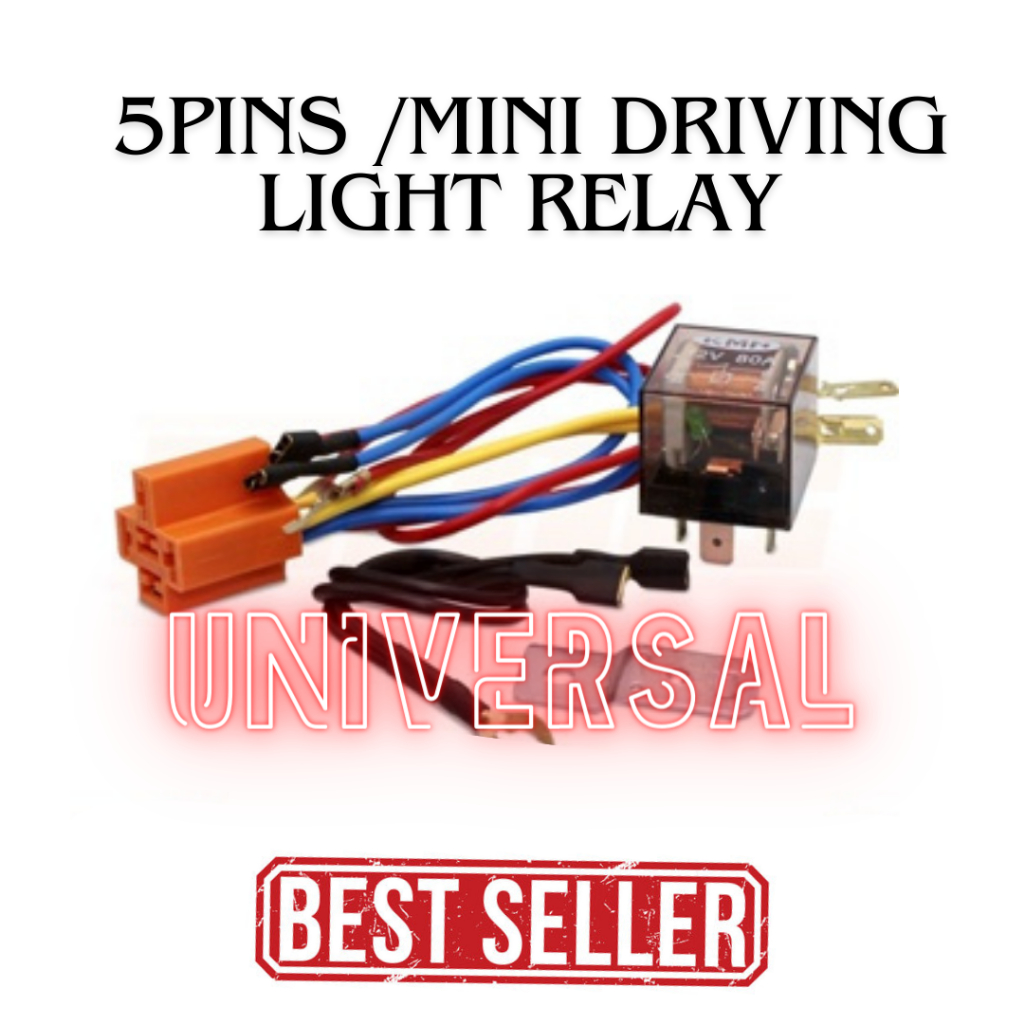 HONDA BEAT STREET MOTORCYCLE HORN LED RELAY KMN UNIVERSAL 5PIN MINI ...