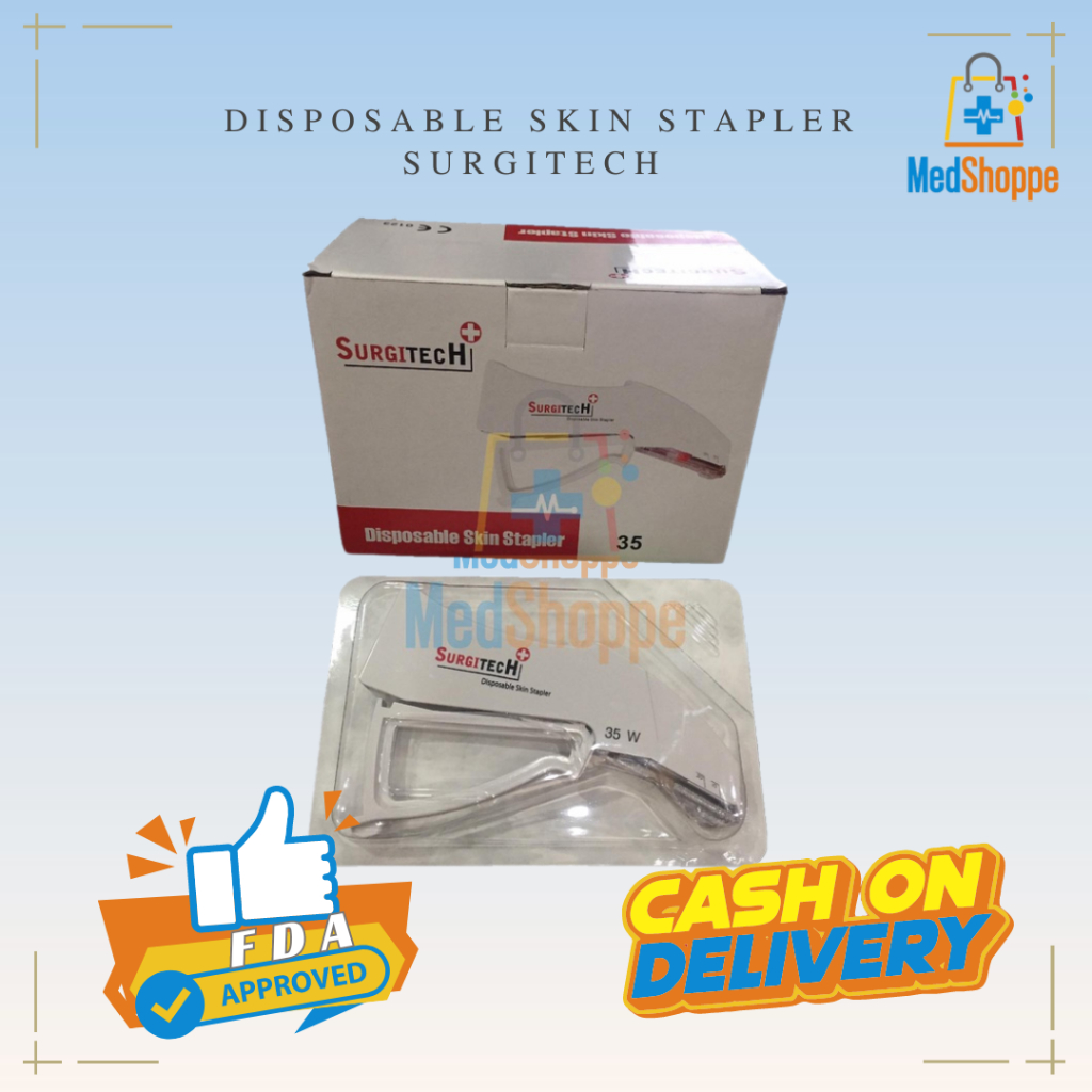 SURGITECH DISPOSABLE SKIN STAPLER | Shopee Malaysia