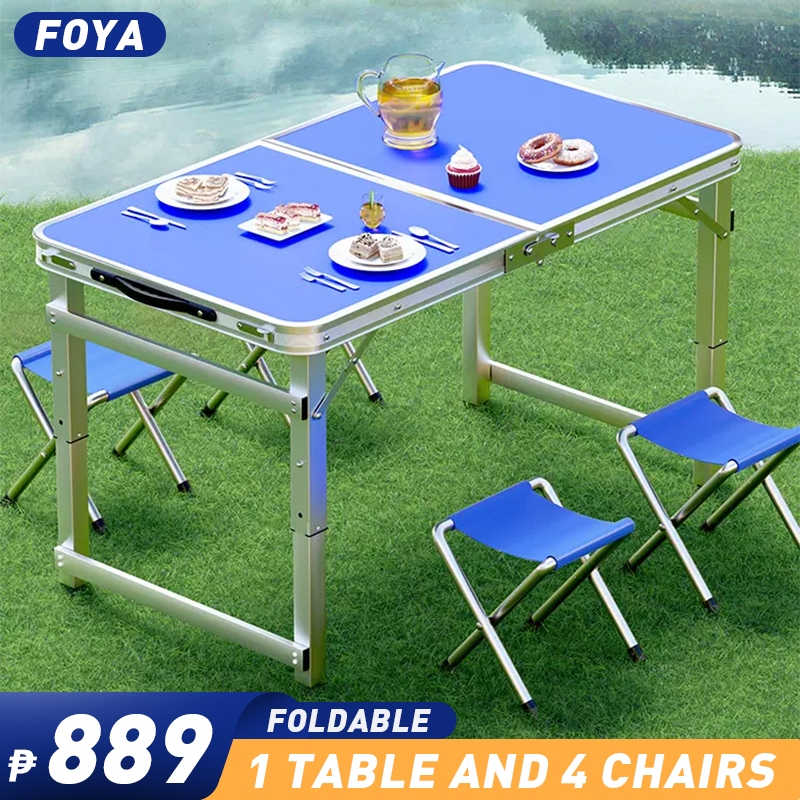 Outdoor Stall Folding Table Night Market Stall Table Portable camping ...