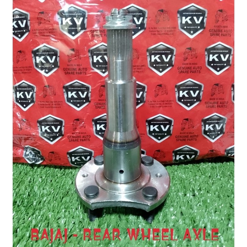 KV AUTO PARTS - REAR WHEEL AXLE (BAJAJ RE) | Shopee Malaysia