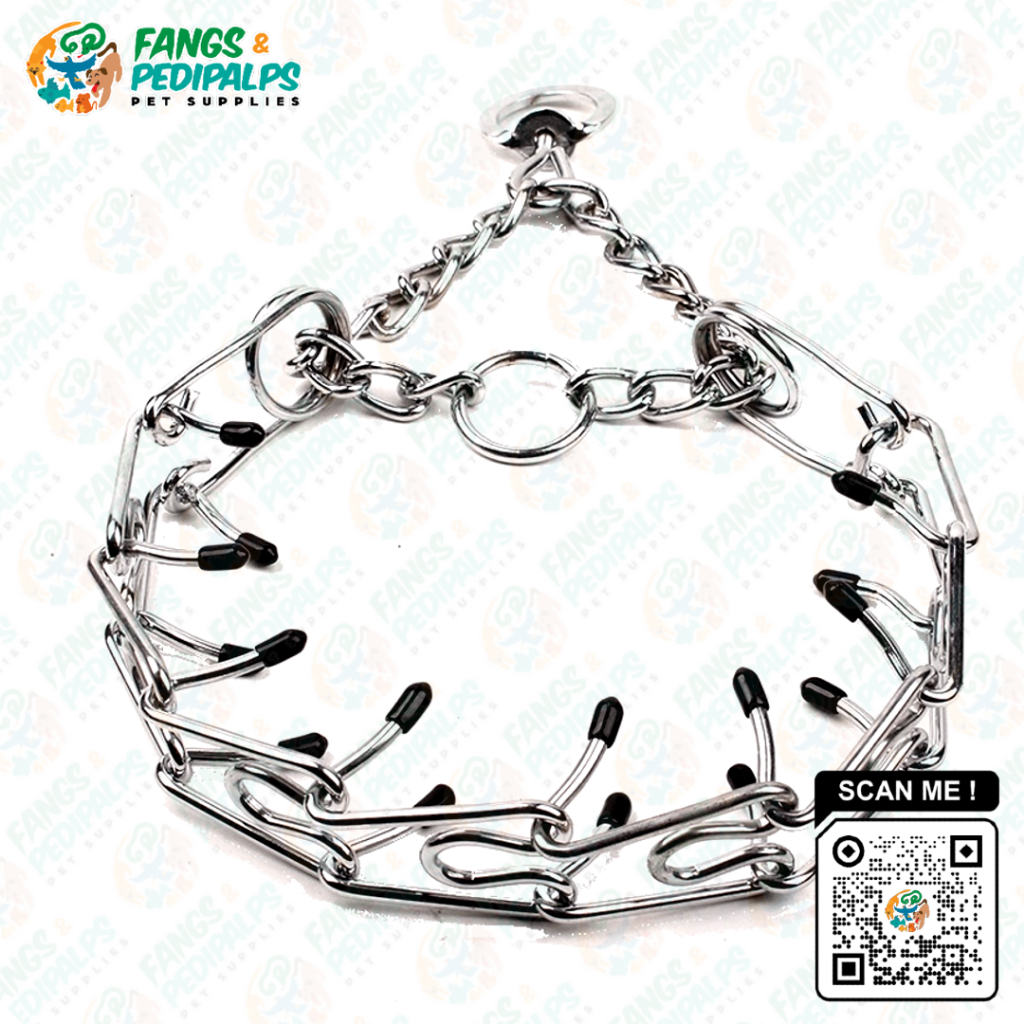 Dog Collar Chain Prong Choker | Herm Sprenger Collar | Constriction ...