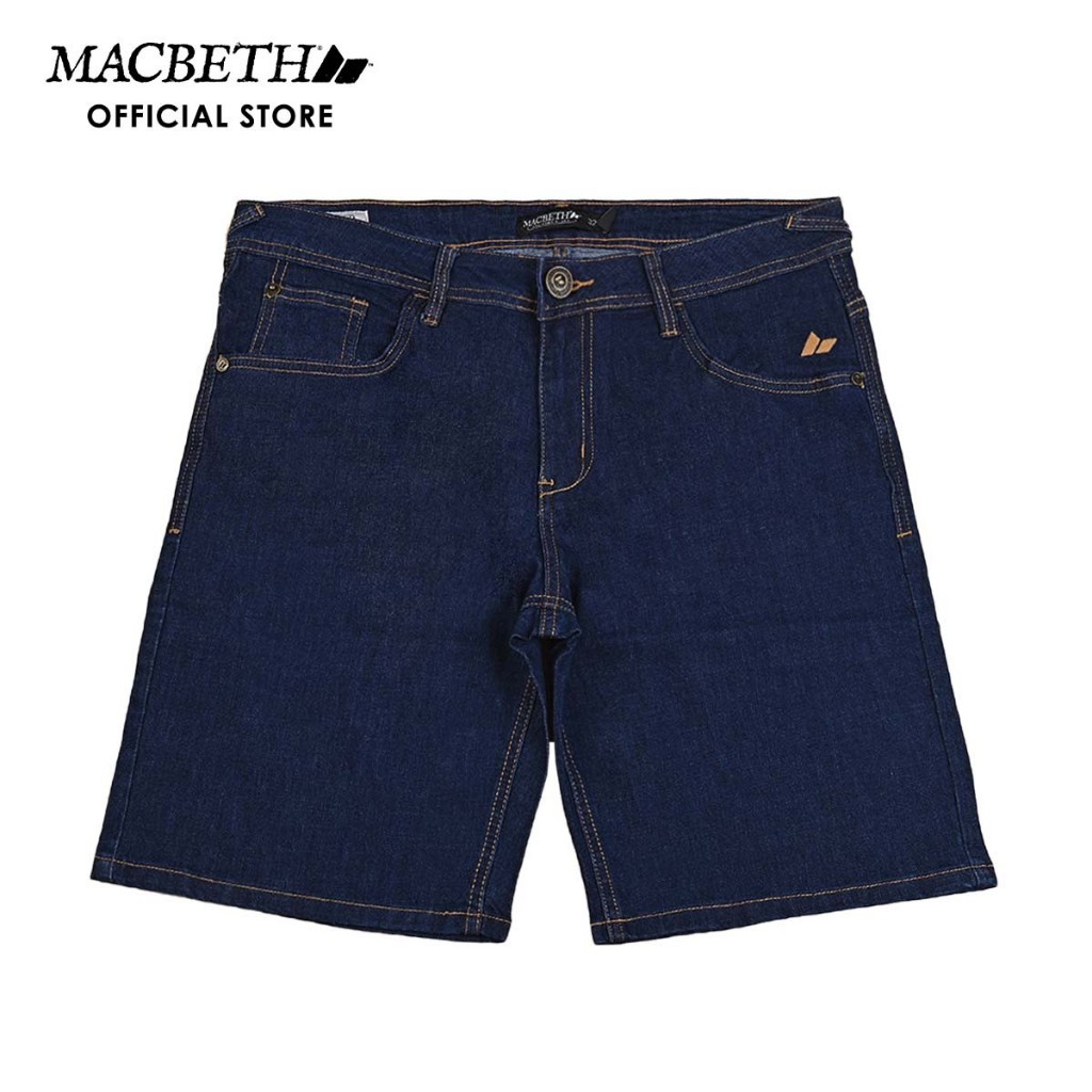 Macbeth Men's Reg. Denim Short " SLIM TAPPERED SHORT " | Shopee Malaysia