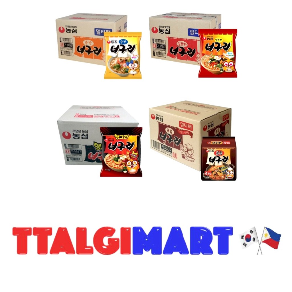 NONGSHIM NEOGURI RAMEN DIFFERENT FLAVORS 1BOX | Shopee Malaysia