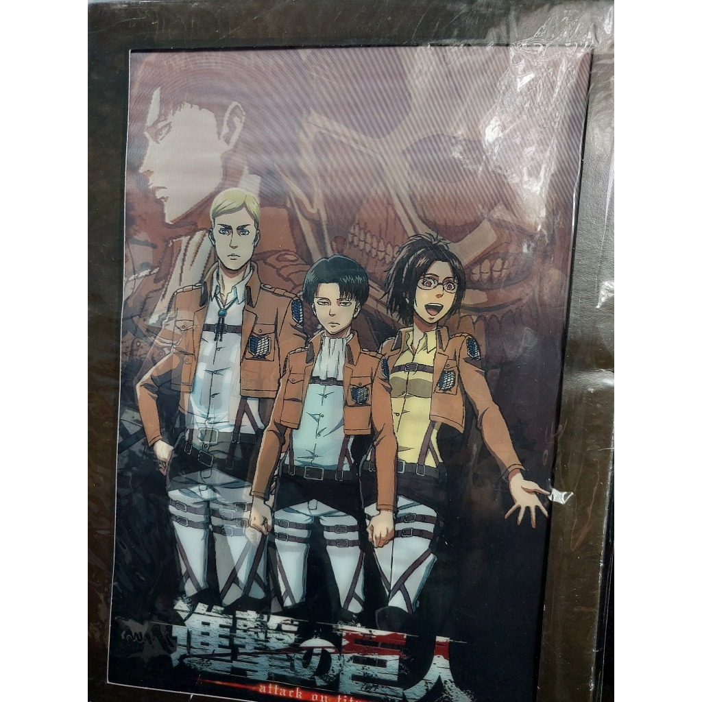 Plex Attack on Titan 3D Art Collection Poster A4 | Shopee Malaysia
