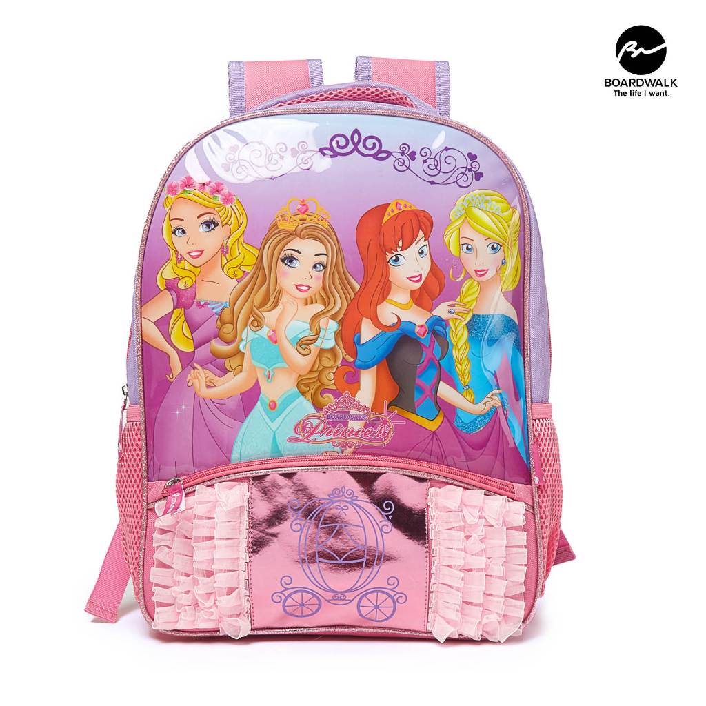 Boardwalk Missprin Girls Backpack with princess characters | Shopee ...