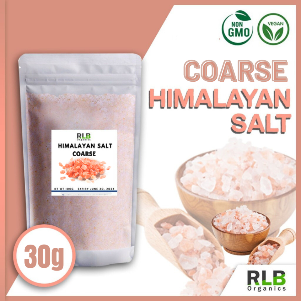 30g Himalayan Salt Coarse Table Salt Rich in Minerals Himlayan Pink ...