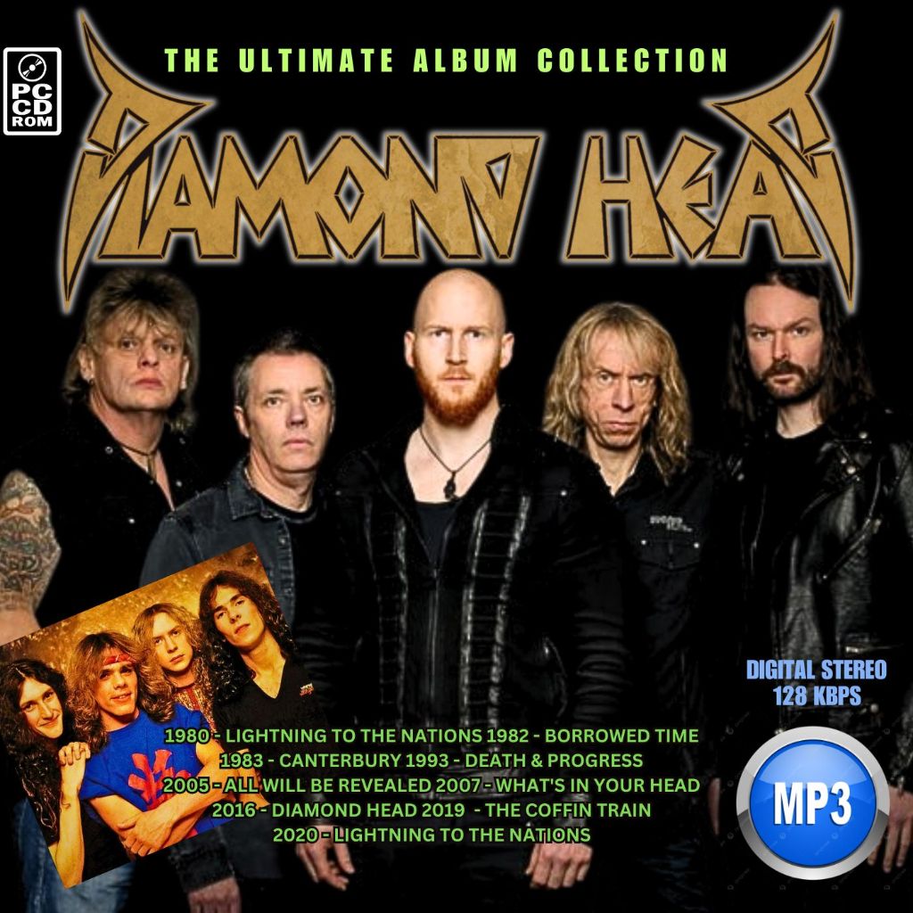 DIAMOND HEAD MP3 music CD for PCCDROM and compatibles (not playable to ...