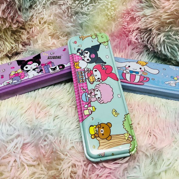 MASAYA 100 PERFECT FOR SCHOOL SUPPLIES Double-layer Kuromi Sanrio ...