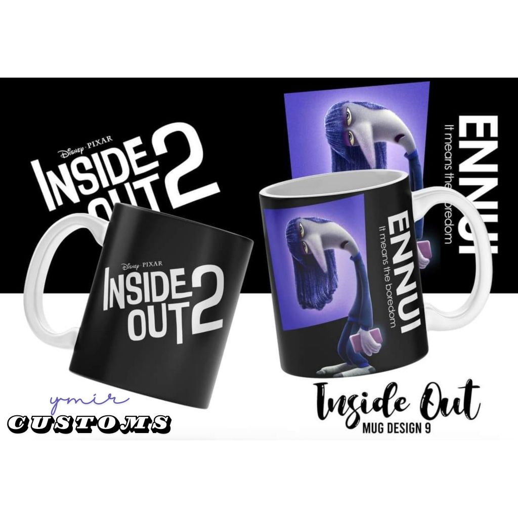 INSIDE OUT 2 (ENNUI) MUG - V.2 | FREE Mug Box & Security Box | Shopee ...