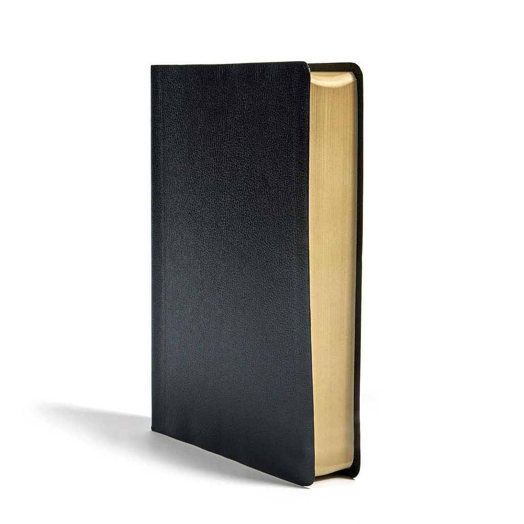 KJV Super Giant Print REFERENCE Bible, Black Bonded Leather, Red Letter ...
