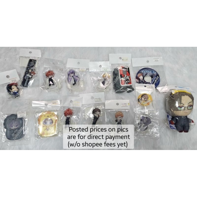Hypnosis mic merch standee, clips, plushes | Shopee Malaysia
