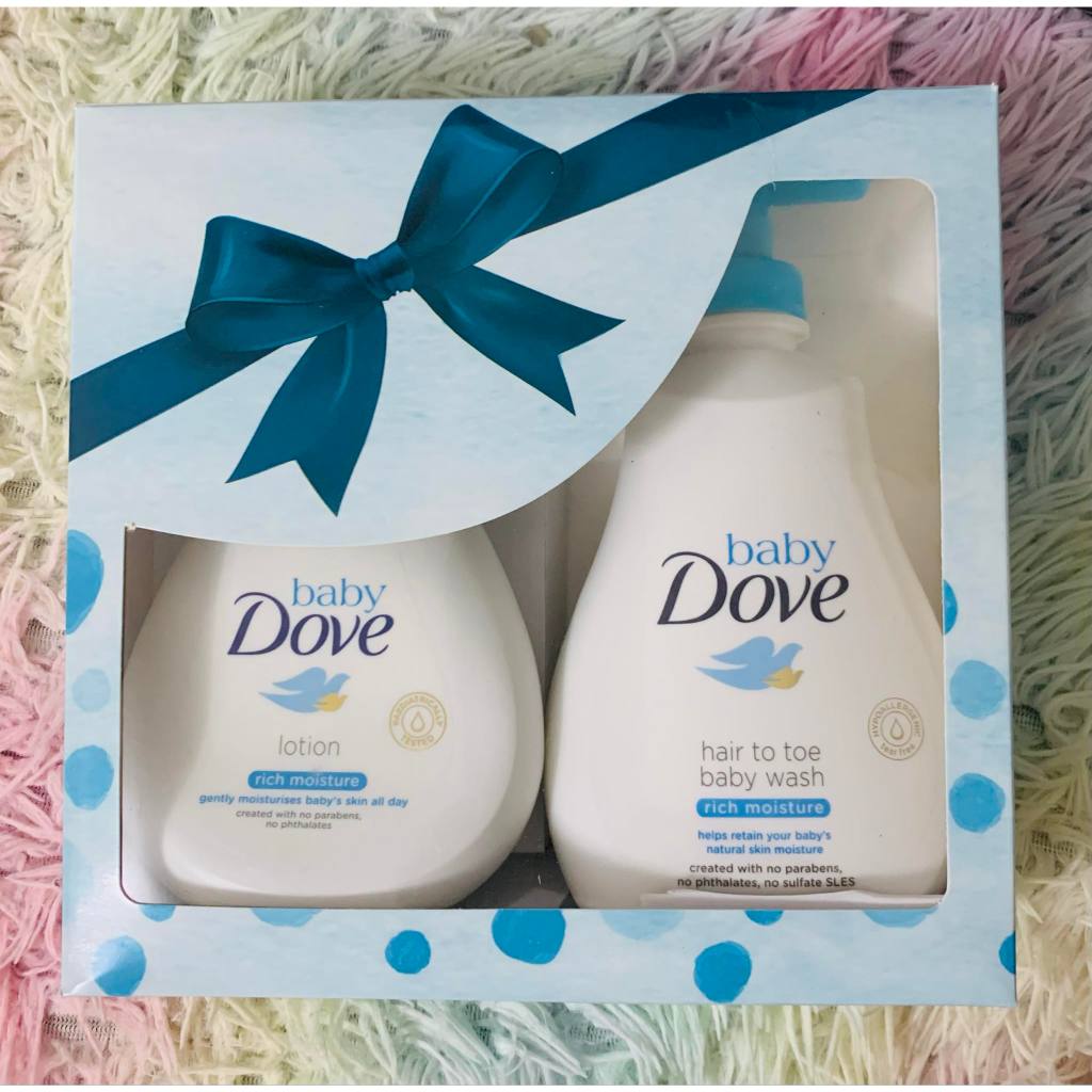 BABY DOVE SET 9BABY WASH 400ML + BABY LOTION 200ML) | Shopee Malaysia