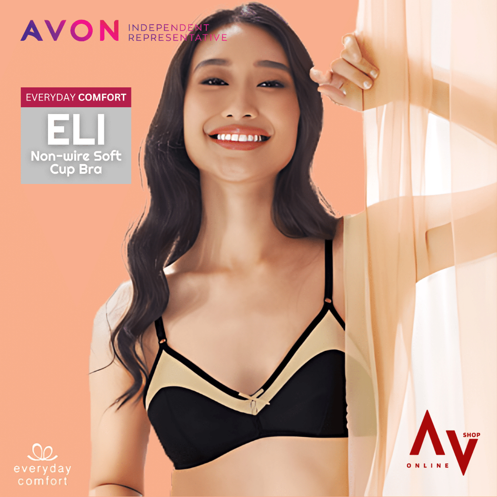AVON Eli Non-wire Soft Cup Everyday Comfort Bra | Shopee Malaysia