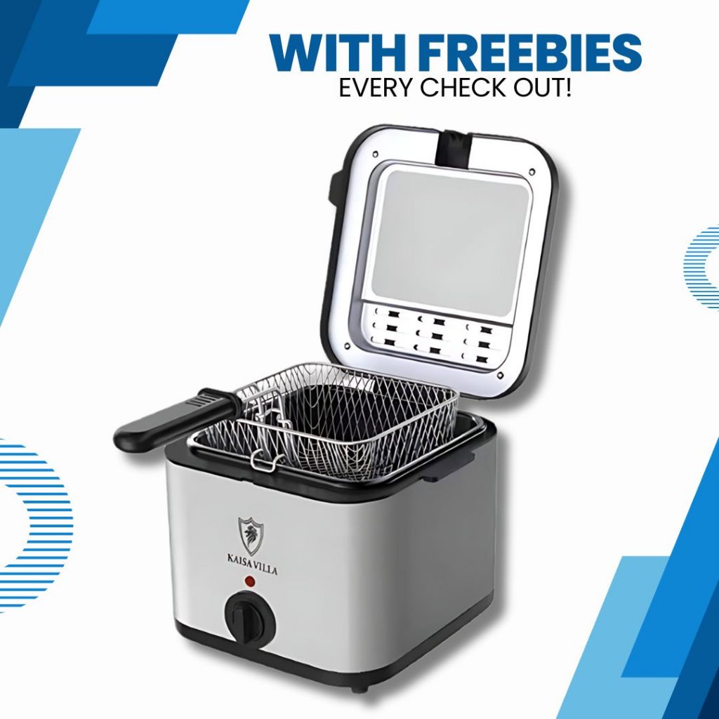 Kaisa Villa Deep Fryer 2.5L Multifunction Electric Deep Fryer Oven Pan ...
