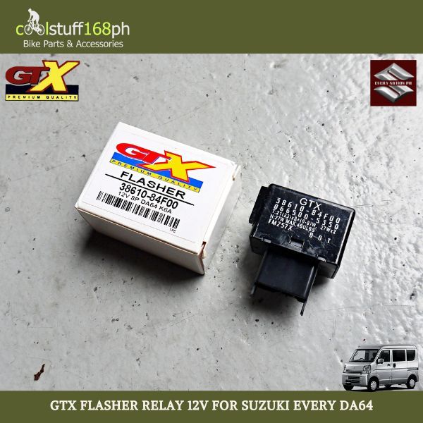 BRANDNEW GTX Flasher Relay 12V For Suzuki Every DA64V / DA64W K6A | Shopee Malaysia
