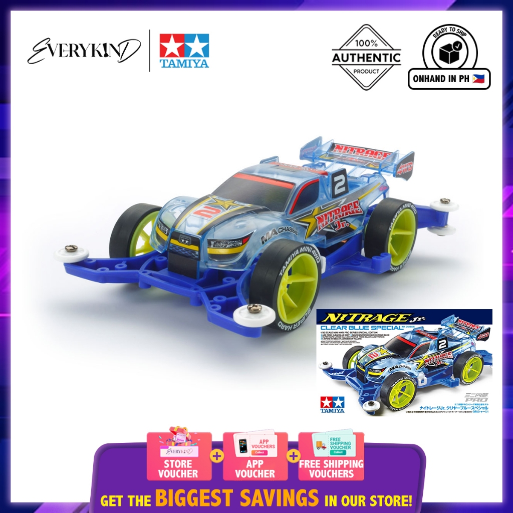 Tamiya Nitrage Jr. Clear Blue Special (MA Chassis) 95398 | Shopee Malaysia