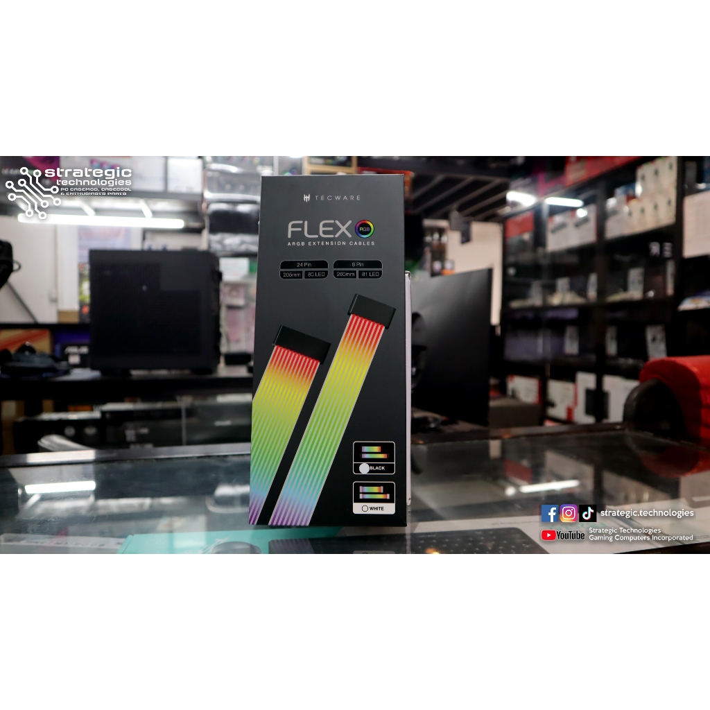 Tecware Flex aRGB Cable | 24 Pin and 8 Pin | Shopee Malaysia