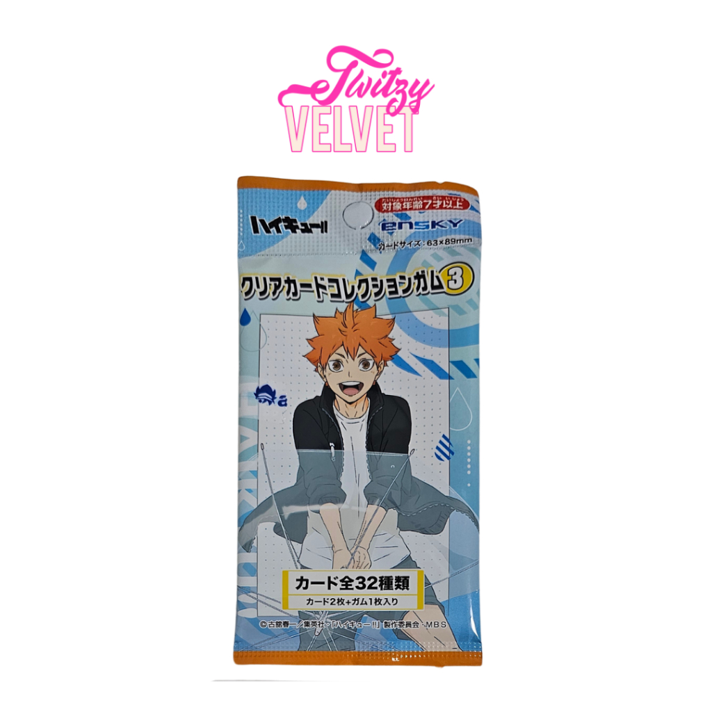 OFFICIAL Haikyu!! Clear Card Collection Sealed Pack and Tingi ...