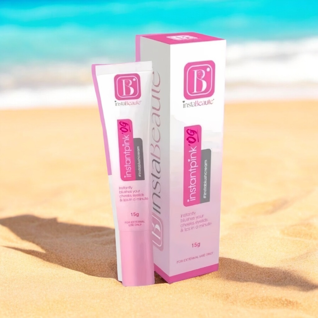 INSTA PINK CREAM LIP I CHEEKS I EYELIDS (NEW PACKAGING) | Shopee Malaysia