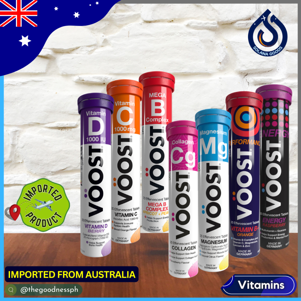 Voost Multivitamins Effervescent (20 tablets) - Imported from | Shopee ...