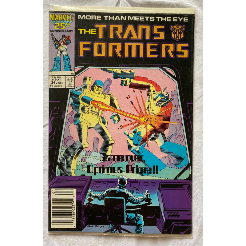 Transformers Comics 24 Newsstand Marvel 25th Anniversary | Shopee Malaysia