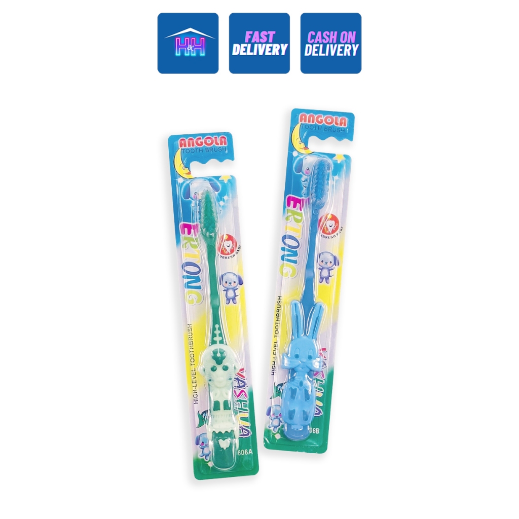 H&H Kiddie Toothbrush: Animal Design Kids Sipilyo Pambata - Make Dental ...