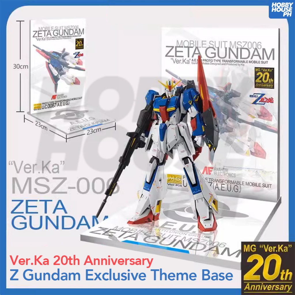MG 1/100 Gundam Zeta Acrylic Action Base | Shopee Malaysia