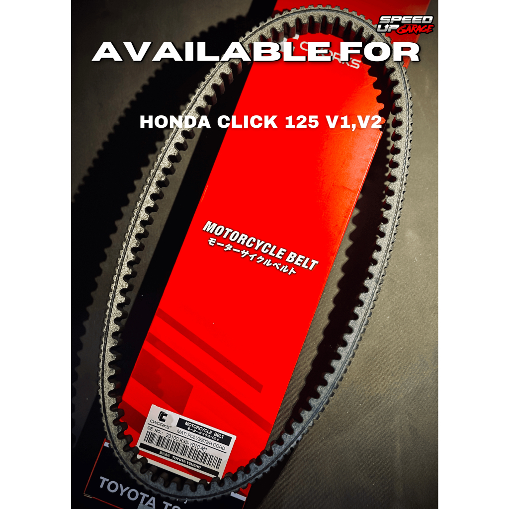 23100-K35-V01 CWORKS TOYOTA TSUSHO CVT BELT FOR MOTORCYCLE | Shopee ...