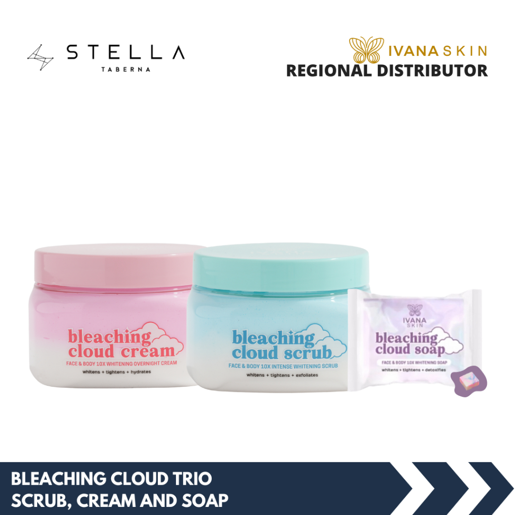 Ivana Skin Bleaching Cloud Trio Whitening AntiAging Soothing ...