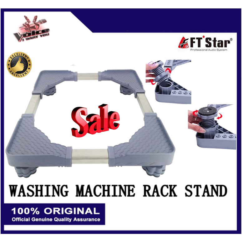 Adjustable Movable Base Laundry Pedestal Stand Bracket for Washing ...