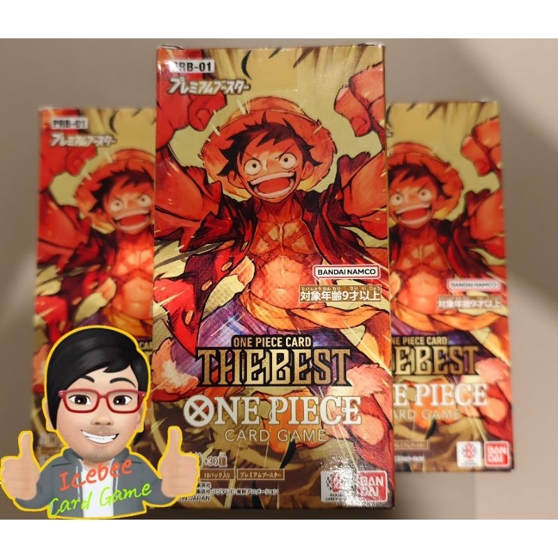 One Piece TCG PRB-01 One Piece Card The Best SP box official sealed box ...