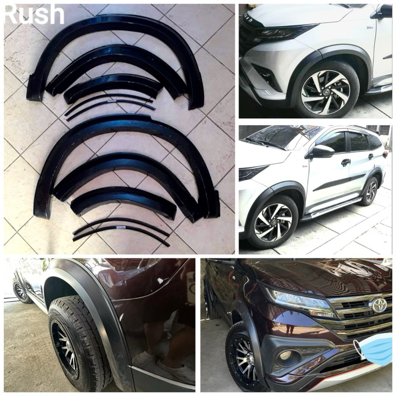Toyota Rush 2018 - 2024 Slim Fender Flare | Shopee Malaysia