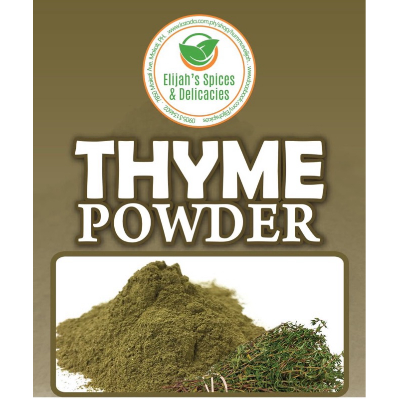 Thyme Powder Ground Thyme Leaves - 100G | Shopee Malaysia