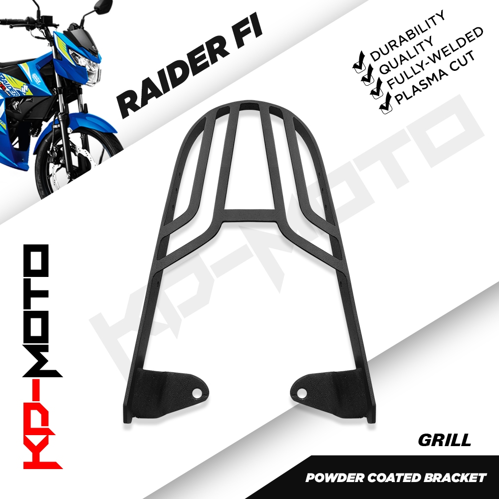 Power Rack RAIDER 150 FI Top Box Bracket/ Motorcycle Accessories/Powder ...