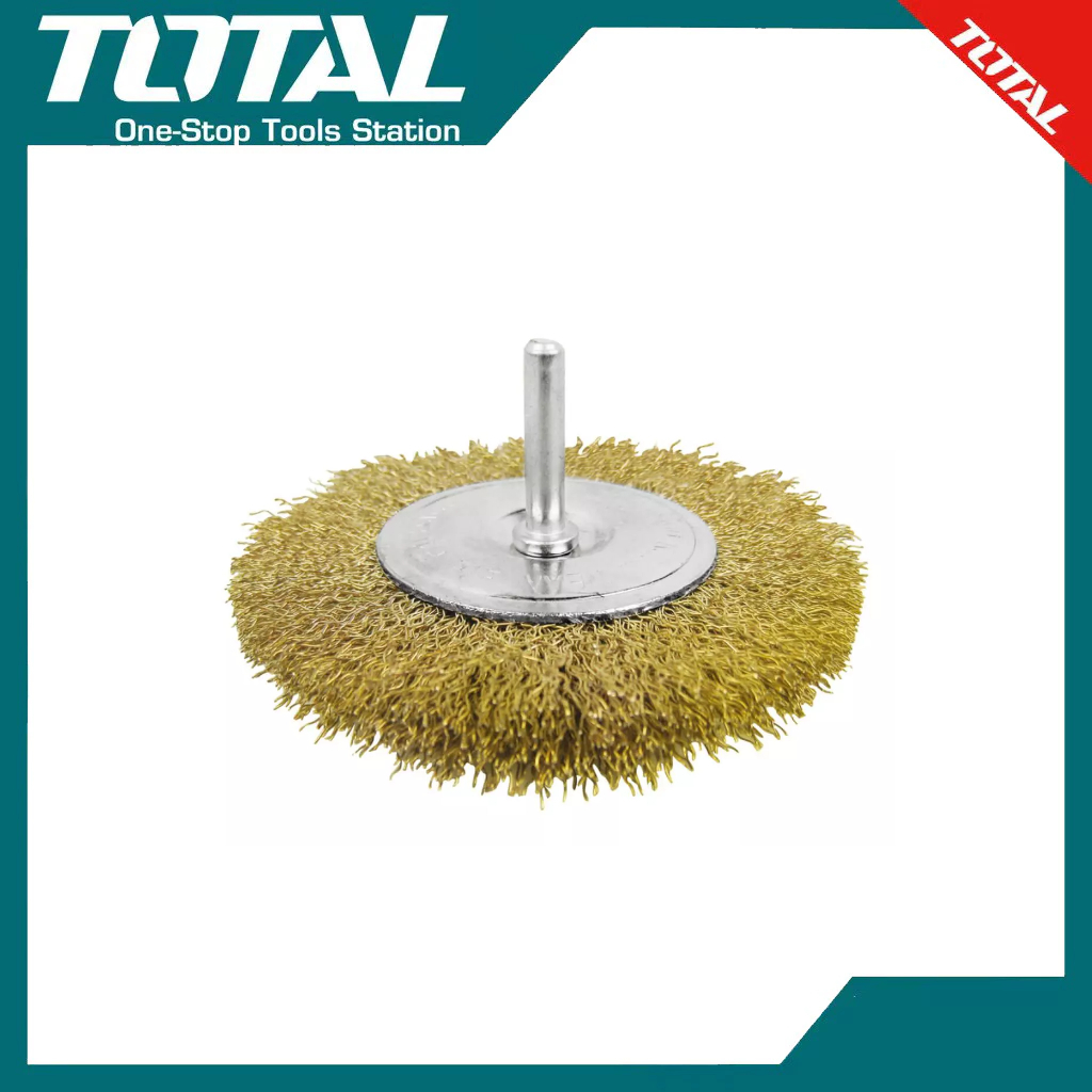 TOTAL TOOLS Circular Grinding Wire Brush 50MM(2"), 75MM(3"), 100MM(4 ...