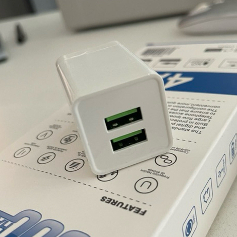 usb Dual port charger adaptor | Shopee Malaysia