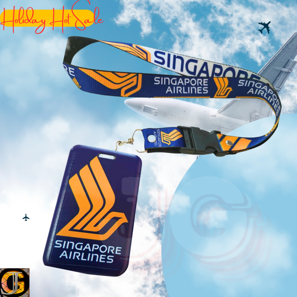 jg Airlines Id Lace Airlines Souvenir Lanyards & Name Tags | Shopee ...