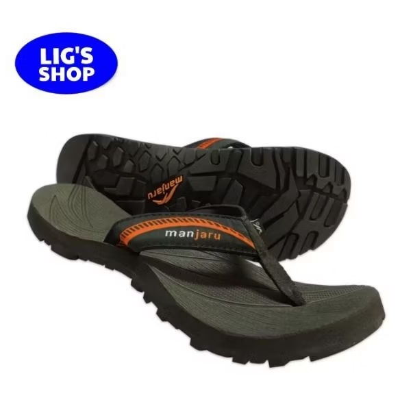 MANJARU SPEED SLIPPERS (ORANGE/BLACK) | Shopee Malaysia
