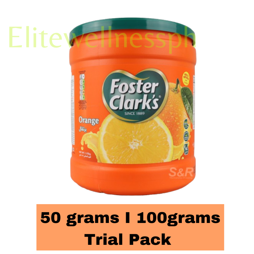 Foster Clark's Orange Flavoured Drink Powder ( 50 grams I 100 grams ...