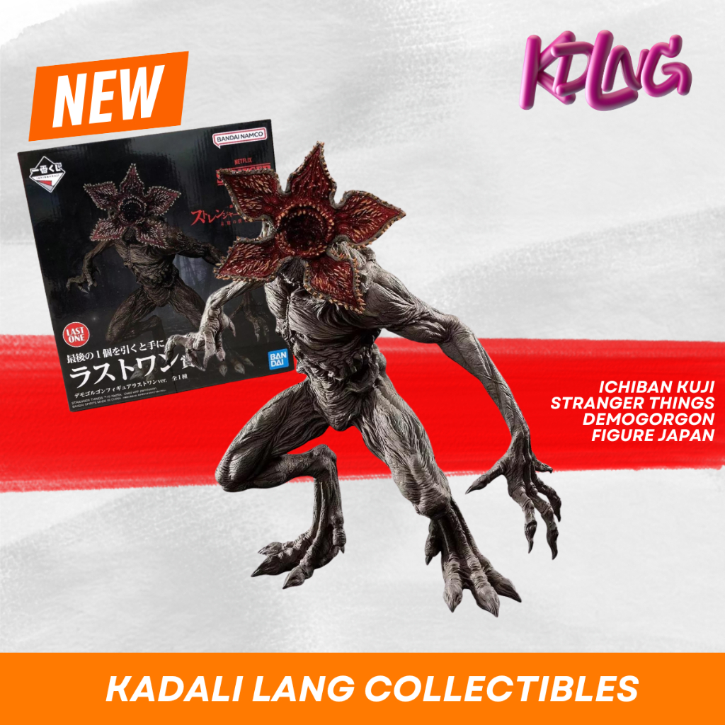 AUTHENTIC Ichiban kuji Stranger Things Demogorgon Figure Japan | Shopee ...