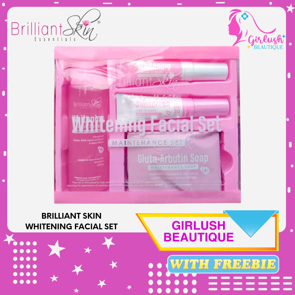 Brilliant Skin Whitening Facial Set New | Maintenance Set | Shopee Malaysia