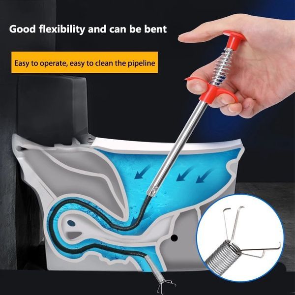 Stainless Sink and Drain Cleaner, Clogged Sink Claw, Pangalis Barado, Pangtangal ng Barado 90cm ...