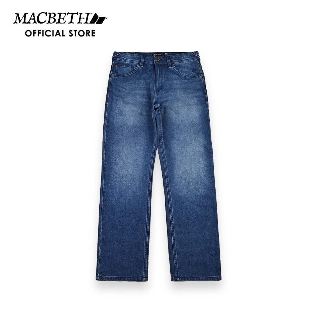 Macbeth Men's Markdown Denim Pants Straight Cut Seluar Jeans Lelaki ...