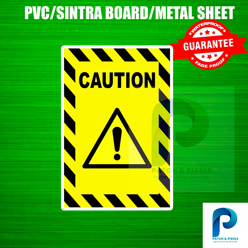 Warning/Danger Sticker/Metal Sheet/Sintra Board Waterproof 11x 16 ...
