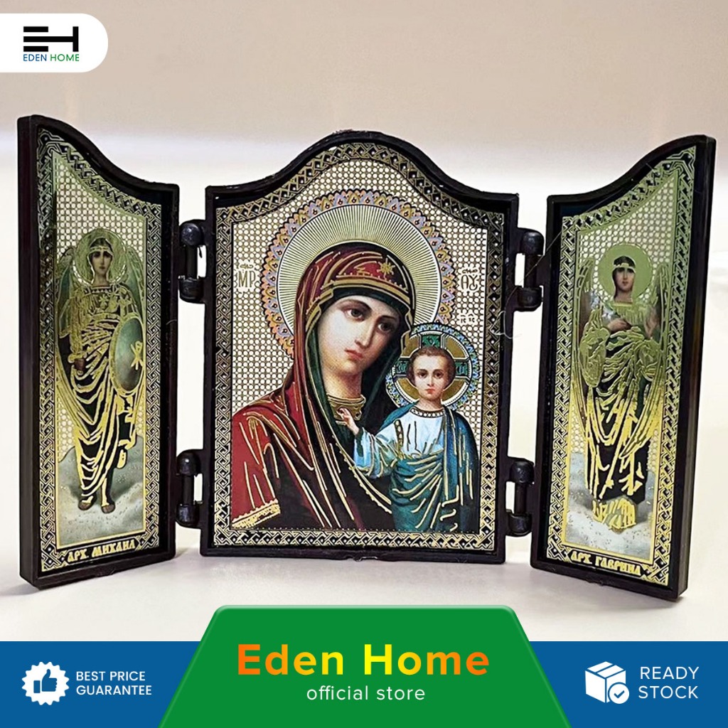 Eden Religious Plastic Ornament Frame with Opening Window Small Frame ...