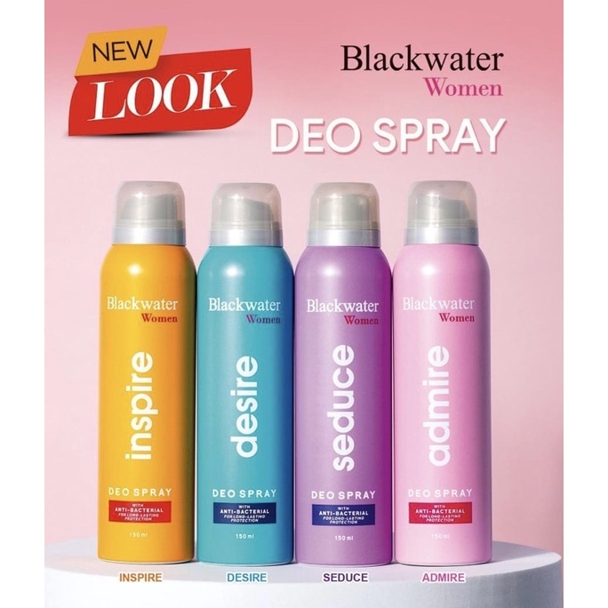 Blackwater Women Deo Spray 150ml (Ever Bilena) | Shopee Malaysia