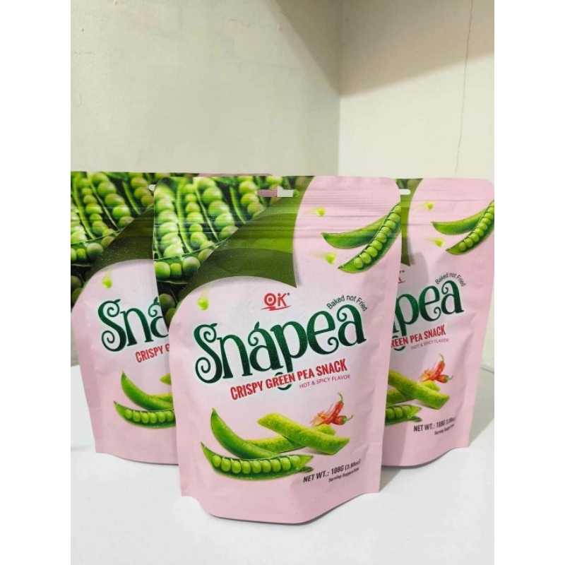 Snapea crispy green pea snack 100g×3 /cheese/spicy | Shopee Malaysia